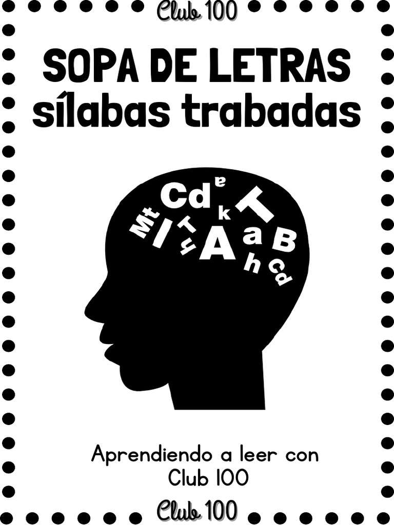 Sopa de Letras con Sílabas Trabadas | PDF | Relaciones personales ...