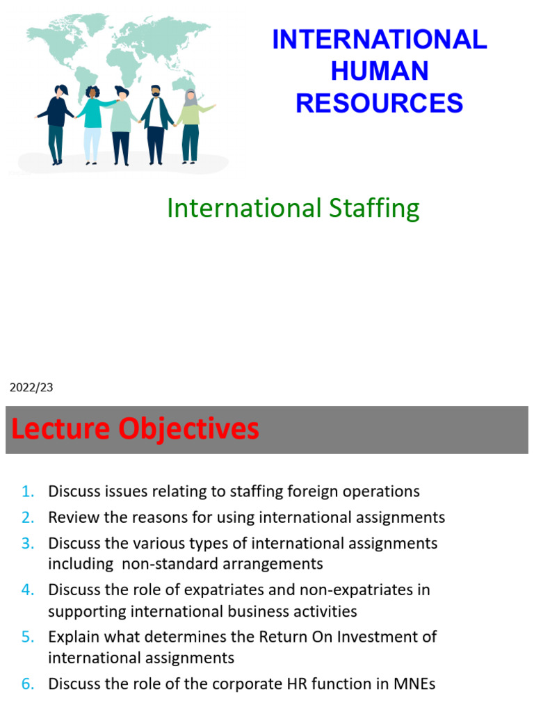 International Staffing Strategies Explained | PDF | Recruitment | Human ...