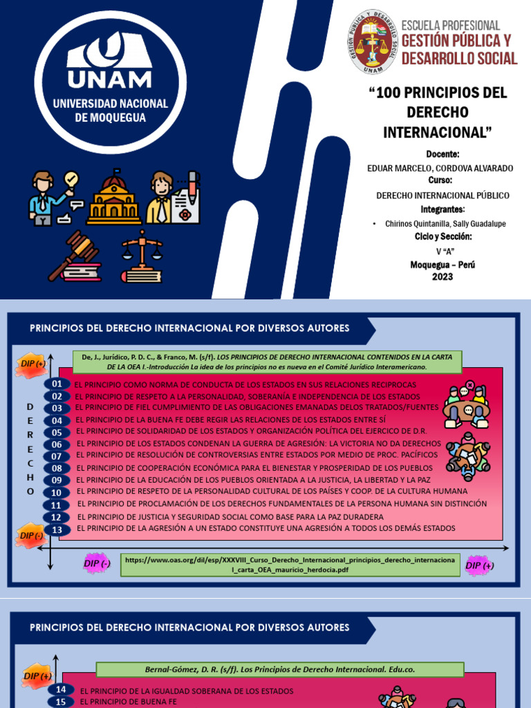 Principios Dip | PDF | Justicia | Crimen y violencia