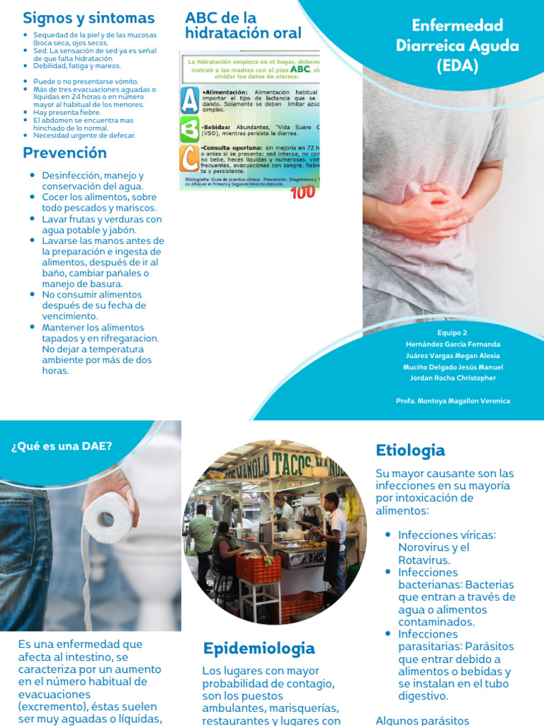 Folleto DIARREA | PDF | Diarrea | Especialidades Medicas