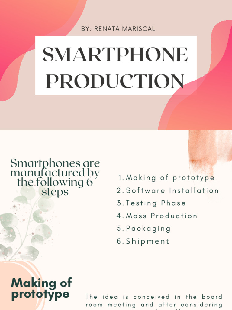 Smartphone Production | PDF | Smartphone | Prototype