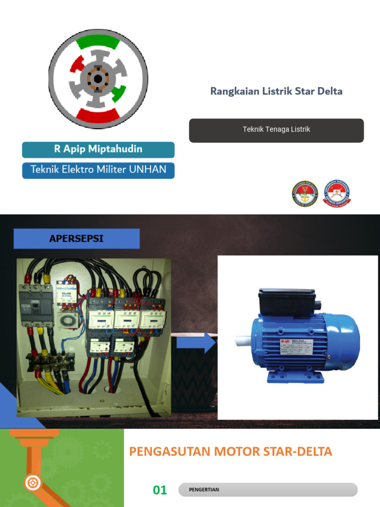 Teknik Tenaga Listrik - Motor Star Delta | PDF