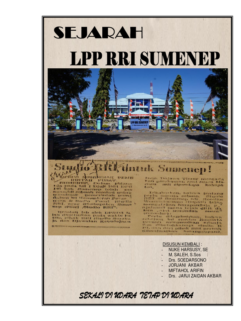Sejarah LPP Rri Sumenep | PDF