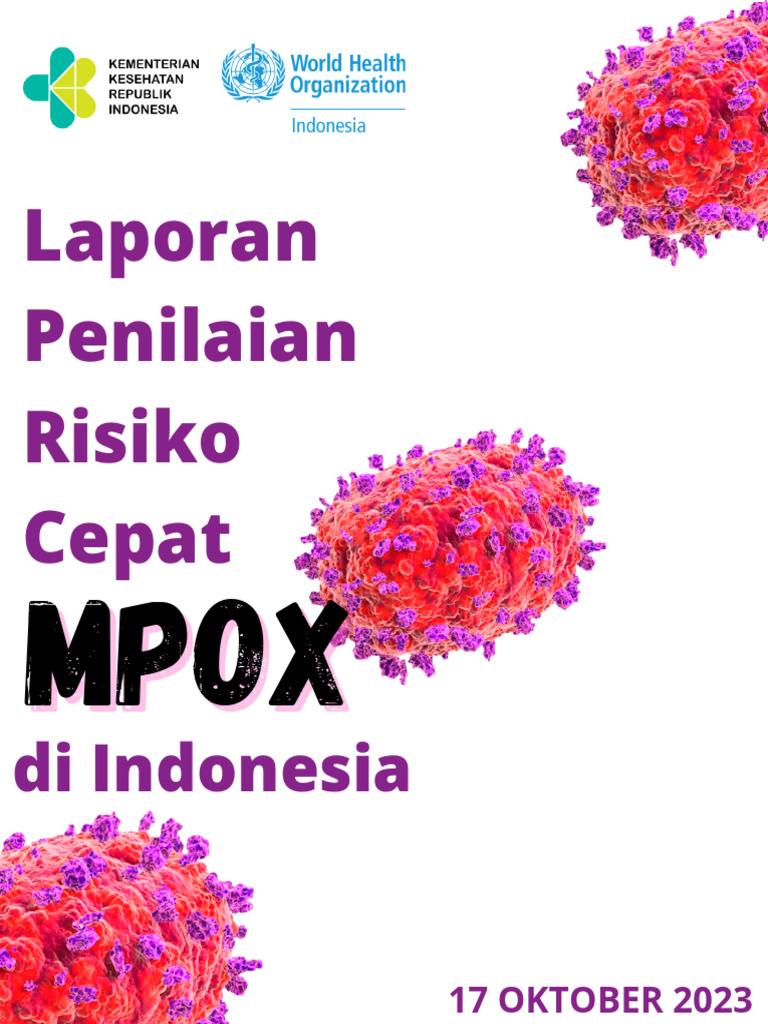 Laporan Penilaian Risiko Cepat Mpox (Oktober 2023) | PDF