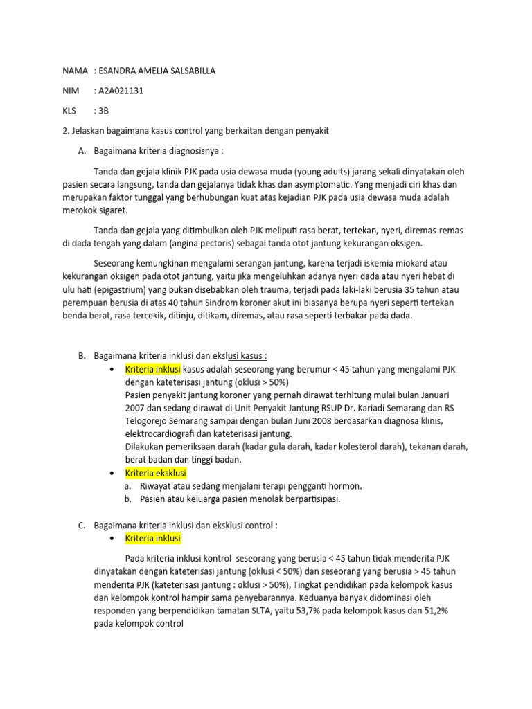 Tugas Epid DL Minggu | PDF | Pengembangan Diri | Kesehatan Holistik