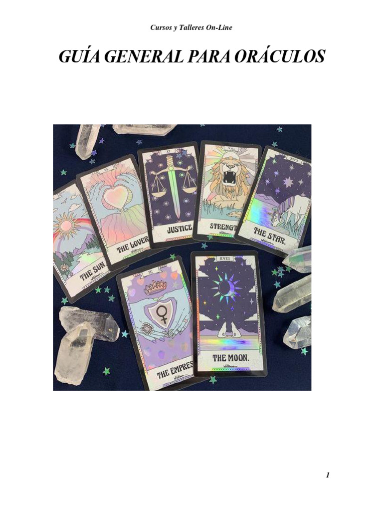 00 - Guia General para los Oráculos | PDF | Tarot