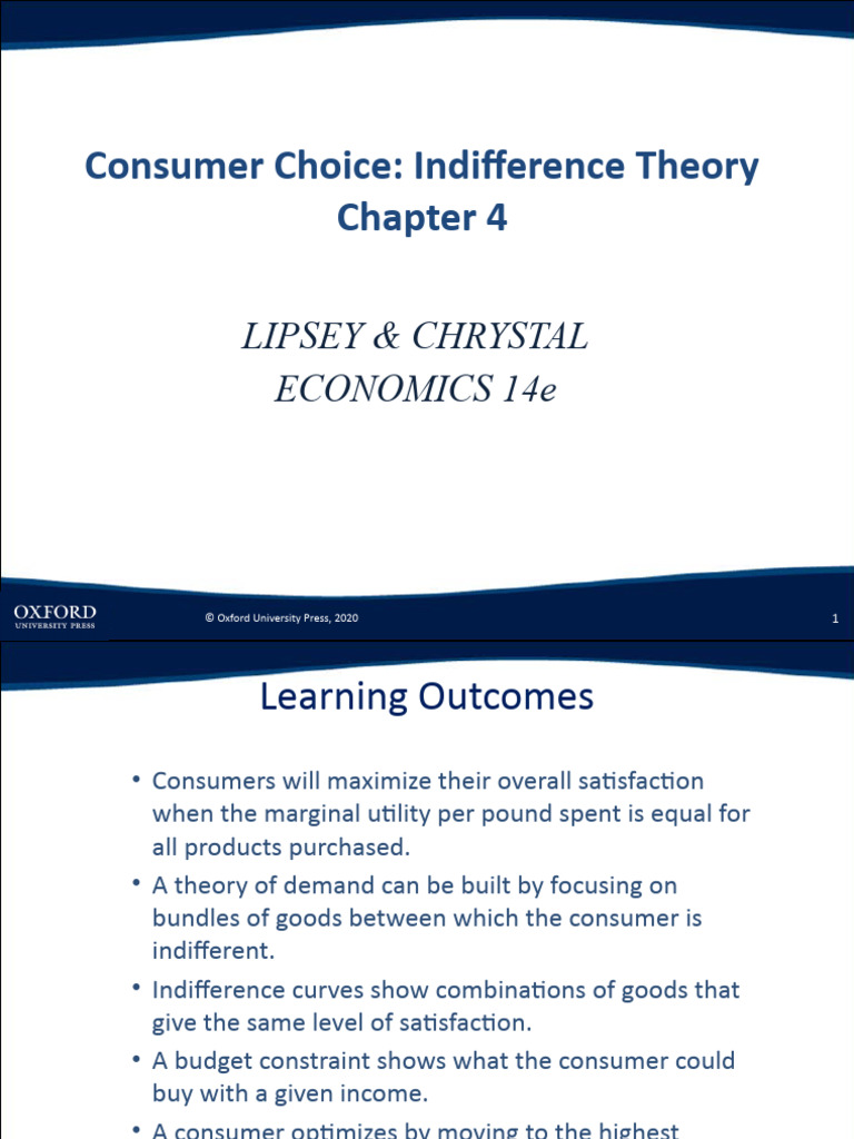Lipsey14e PPT ch04 | PDF