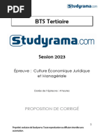 BTS 2024 CEJM Corrigé | PDF | Business | Bilan comptable