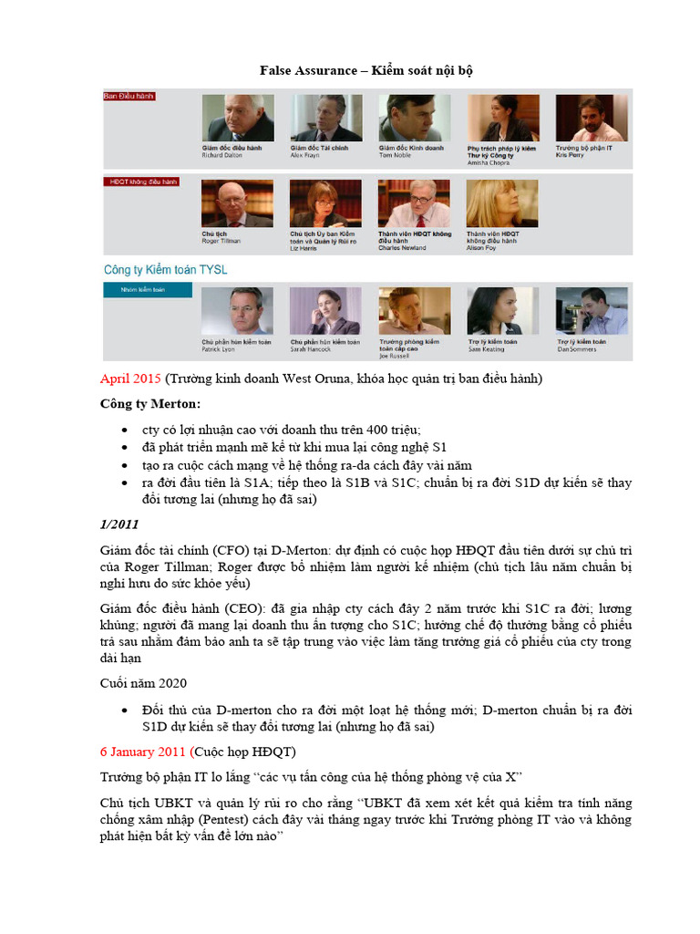 False Assurance - Bài So N LMS | PDF