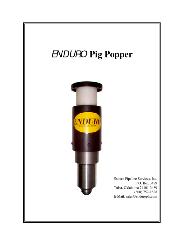 Pig Popper Brochure | PDF | Manufactured Goods