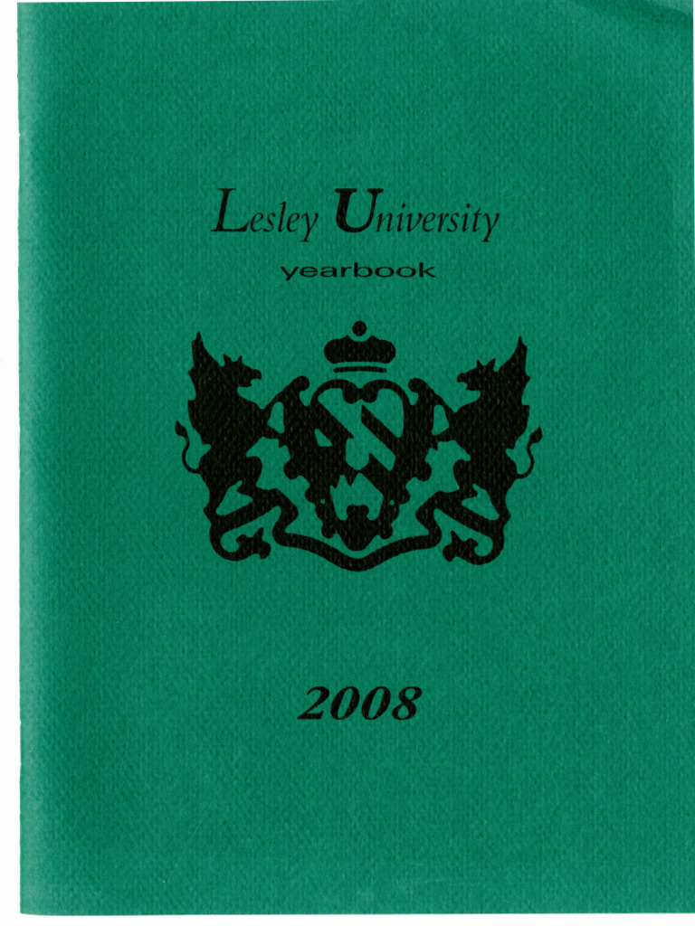 Lesley College Yearbook 2008 | PDF