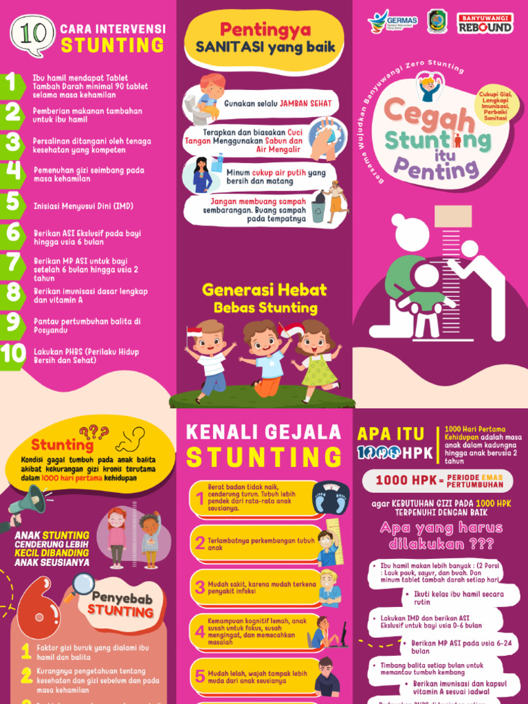 Leaflet Stunting | PDF