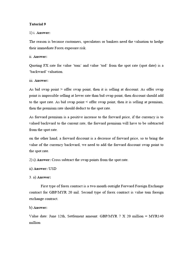 BTM (Tutorial 9) | PDF