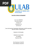 SK015 Lab Manual - Final | PDF | Chemistry | Titration