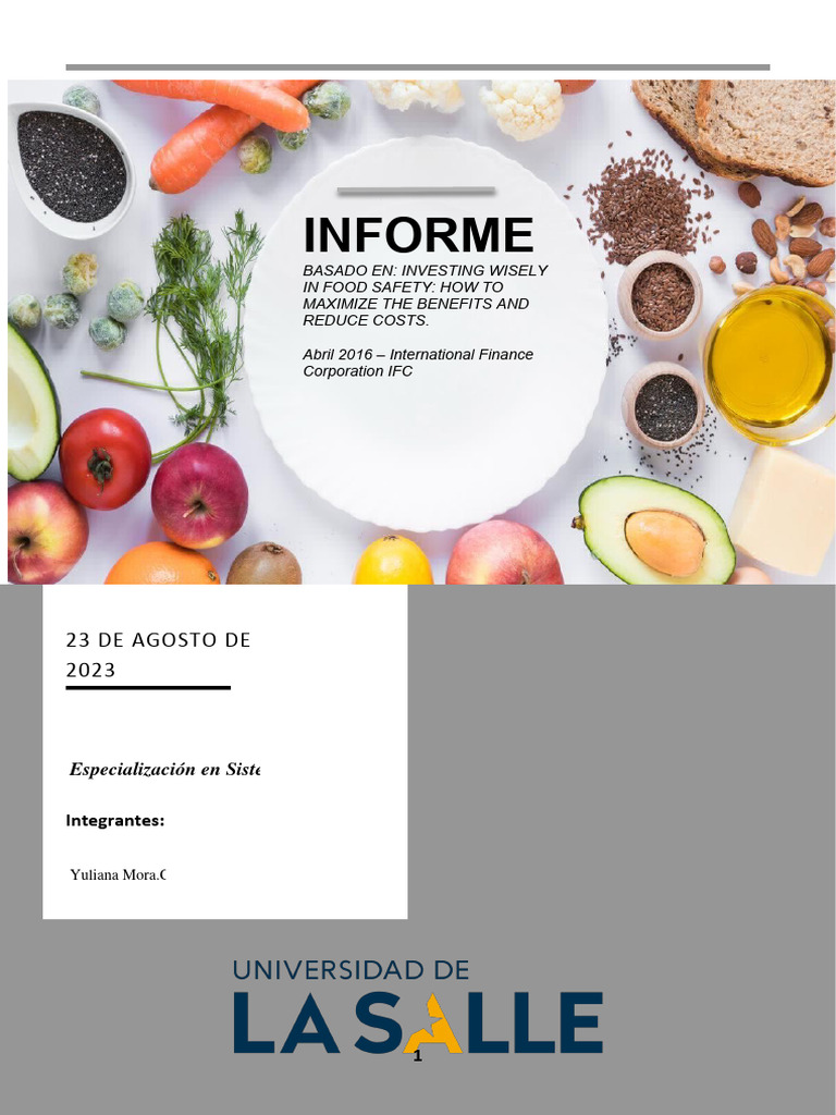 Actividad 2. Gestion de La Calidad e Inocuidad V2 | PDF