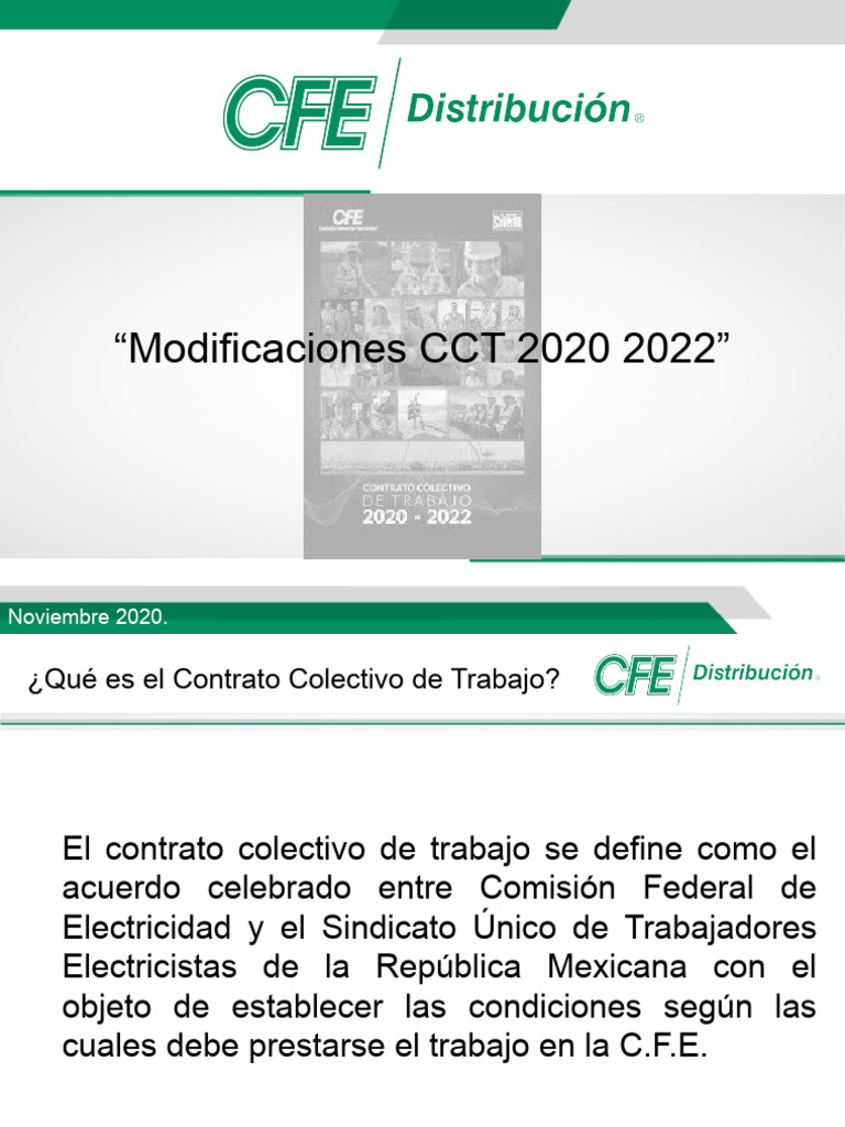 Contrato Colectivo 2020-2022 | PDF | Acuerdo colectivo | Salario