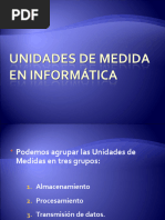 Unidades de Medida en Informática | PDF | Hertz | Poco