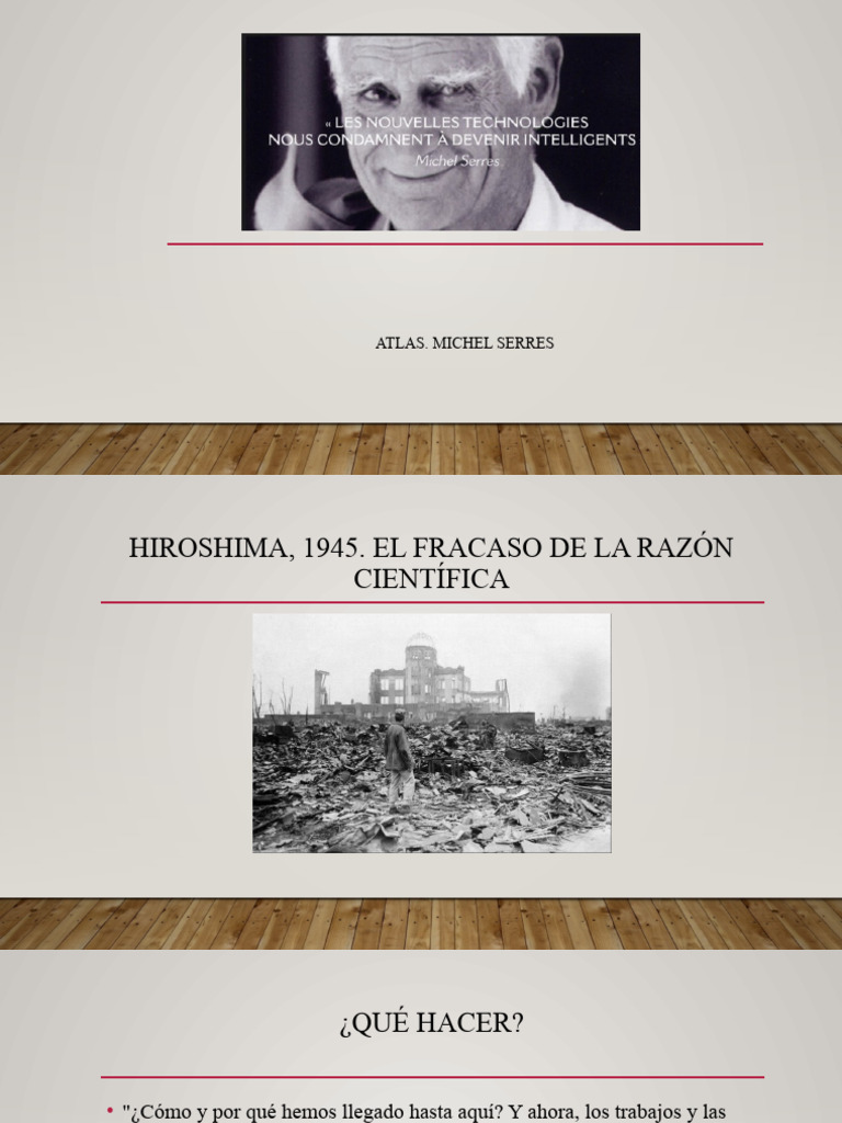 Presentación Power Point de Atlas de Michel Serres | PDF