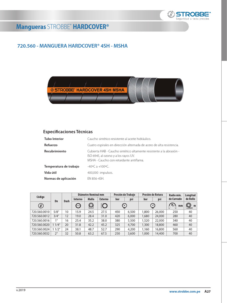 Mangueras STROBBE: Hardcover® | PDF