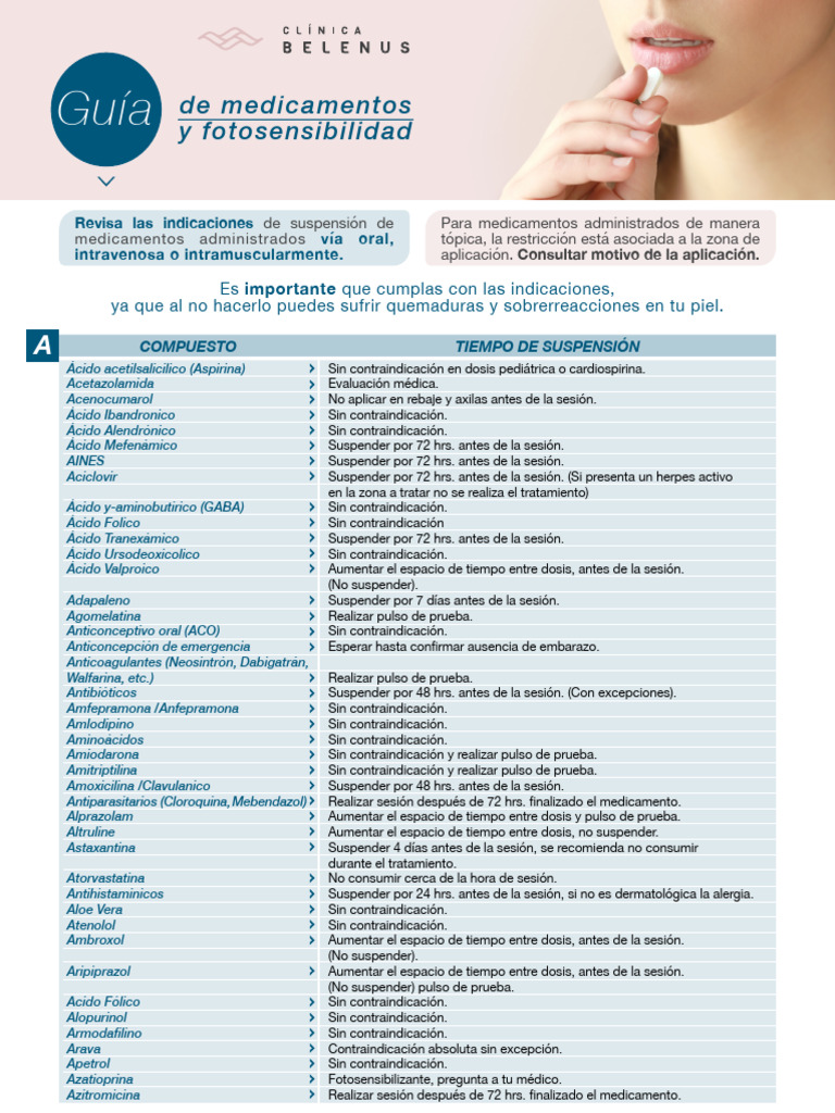 Guia de Medicamentos Tratamientos y Patologias | PDF | Química ...