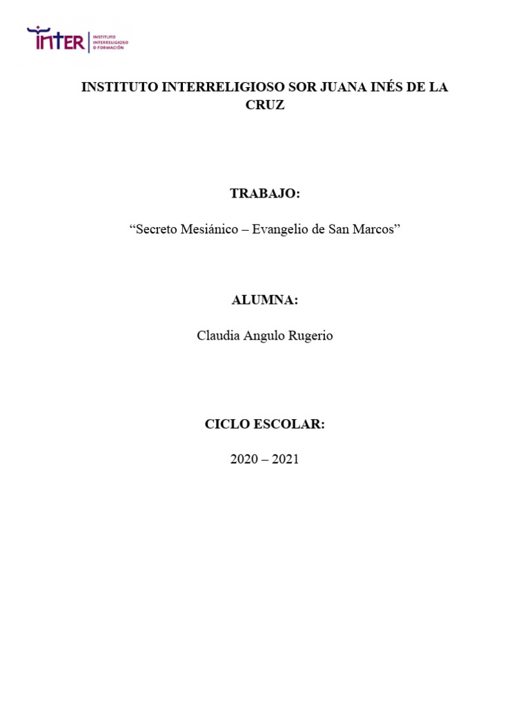 Secreto Mesiánico | PDF | Filosofía | Religión y espiritualidad