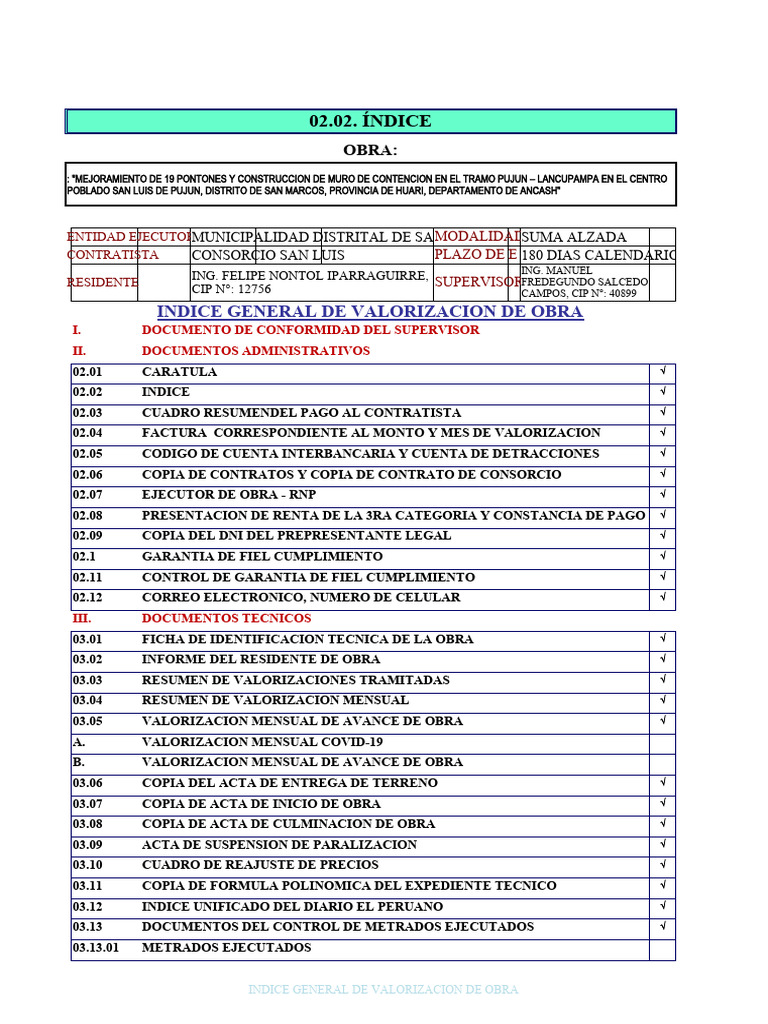 Val 01 - NOVIEMBRE 2022 CSL Final | PDF