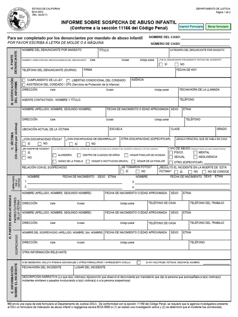 508 Ss 8572 ES | PDF | Abuso infantil