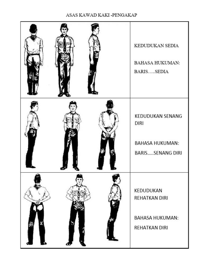 Asas Kawad Kaki Pengakap | PDF