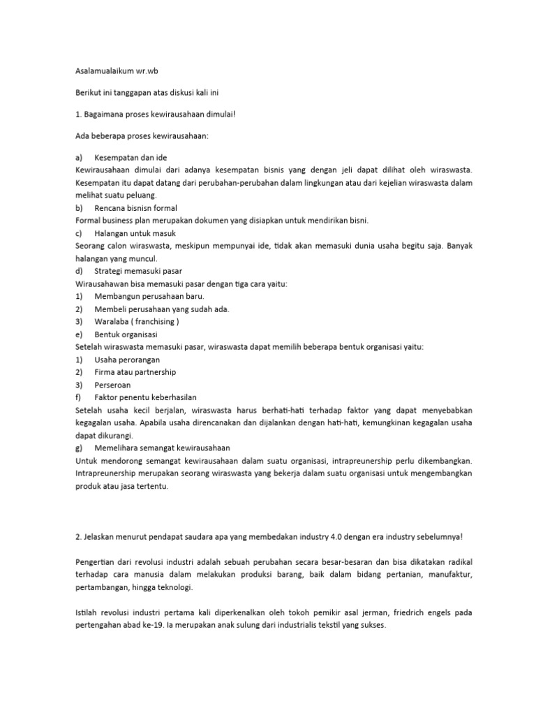 Jawaban Diskusi 8 | PDF