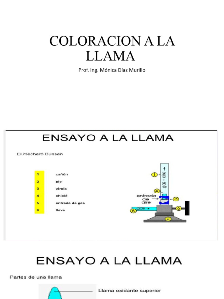 Coloracion A La Llama | PDF