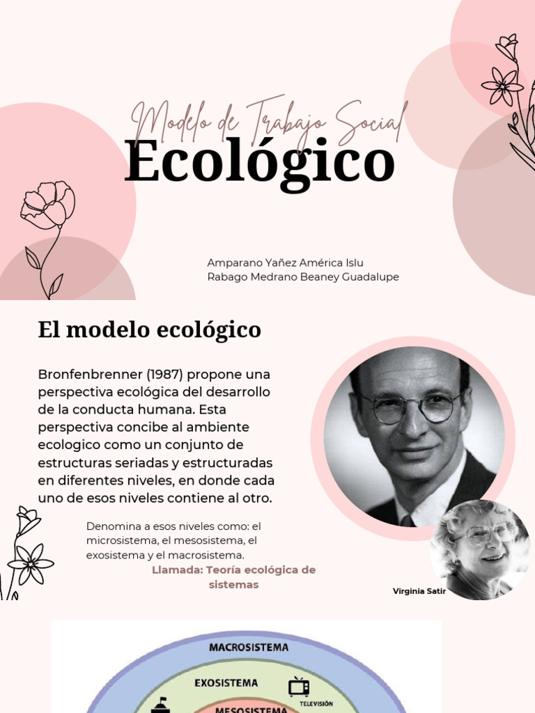Modelo Ecológico | PDF