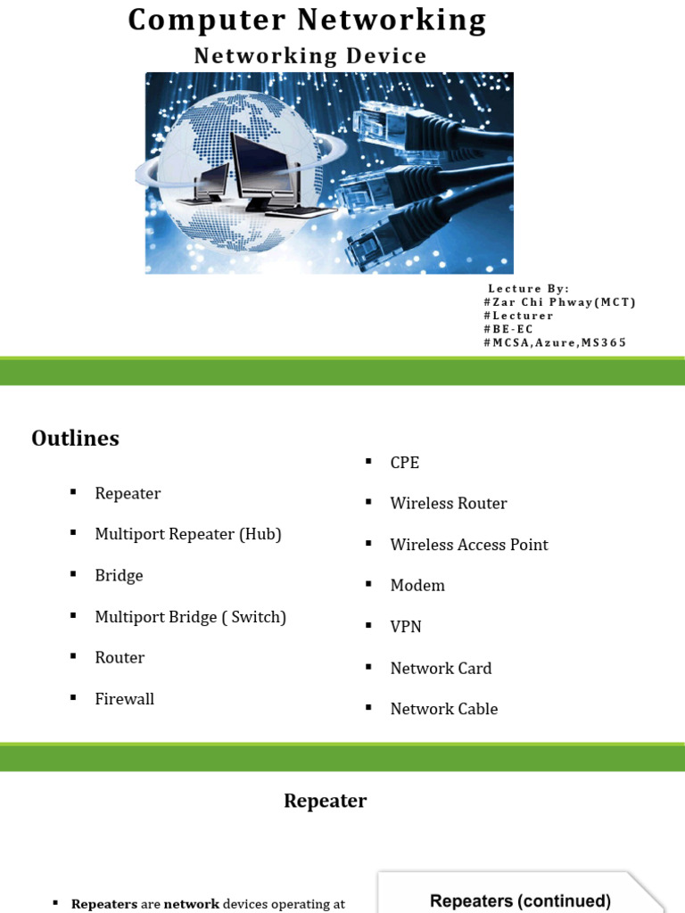 Networking Device | PDF | Computer Network | Network Switch Networking Device | PDF | Computer Network | Network Switch