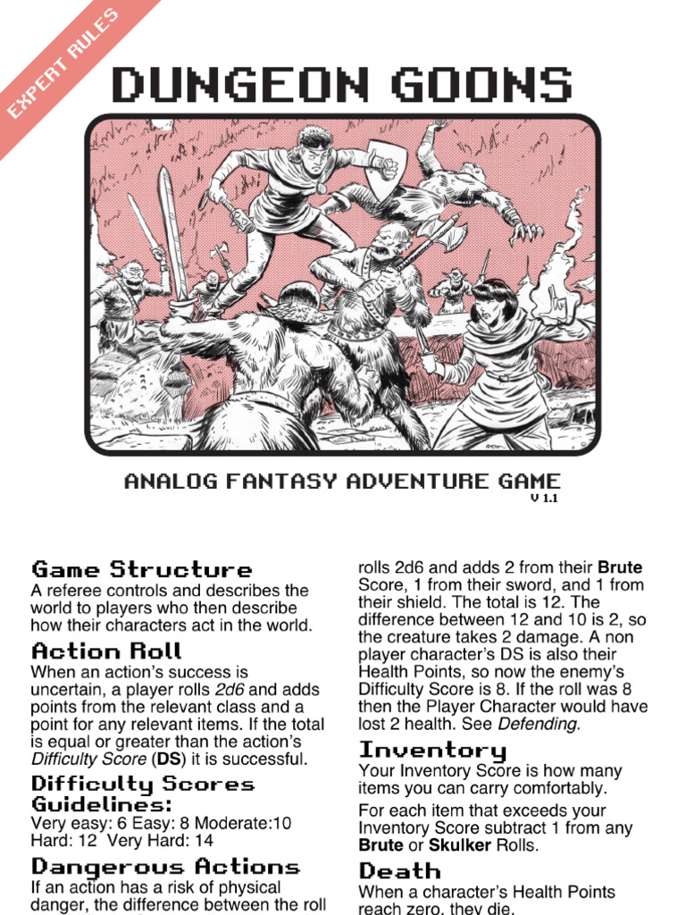 Dungeon Goons | PDF | Storms