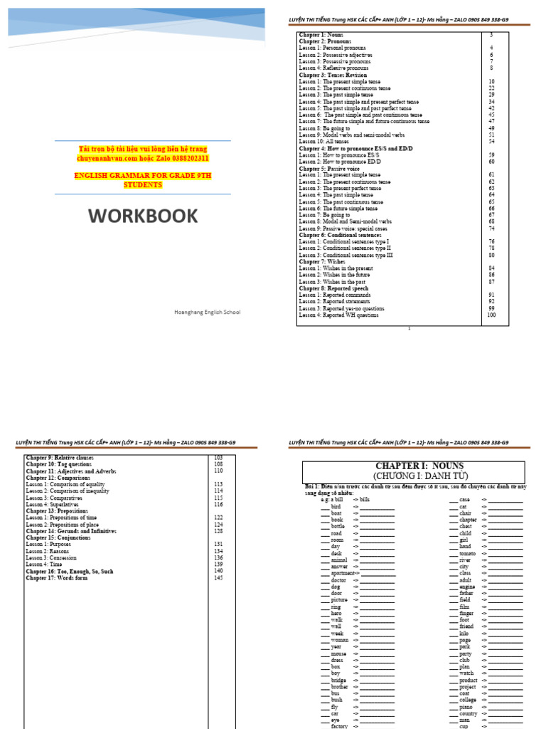 English Grammar Exercise Pdf Grammatical Tense English Grammar