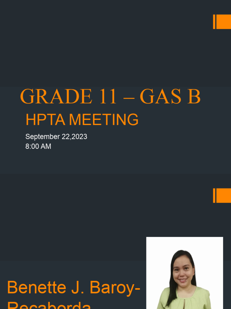 HPTA Meeting Agenda & Policies | PDF