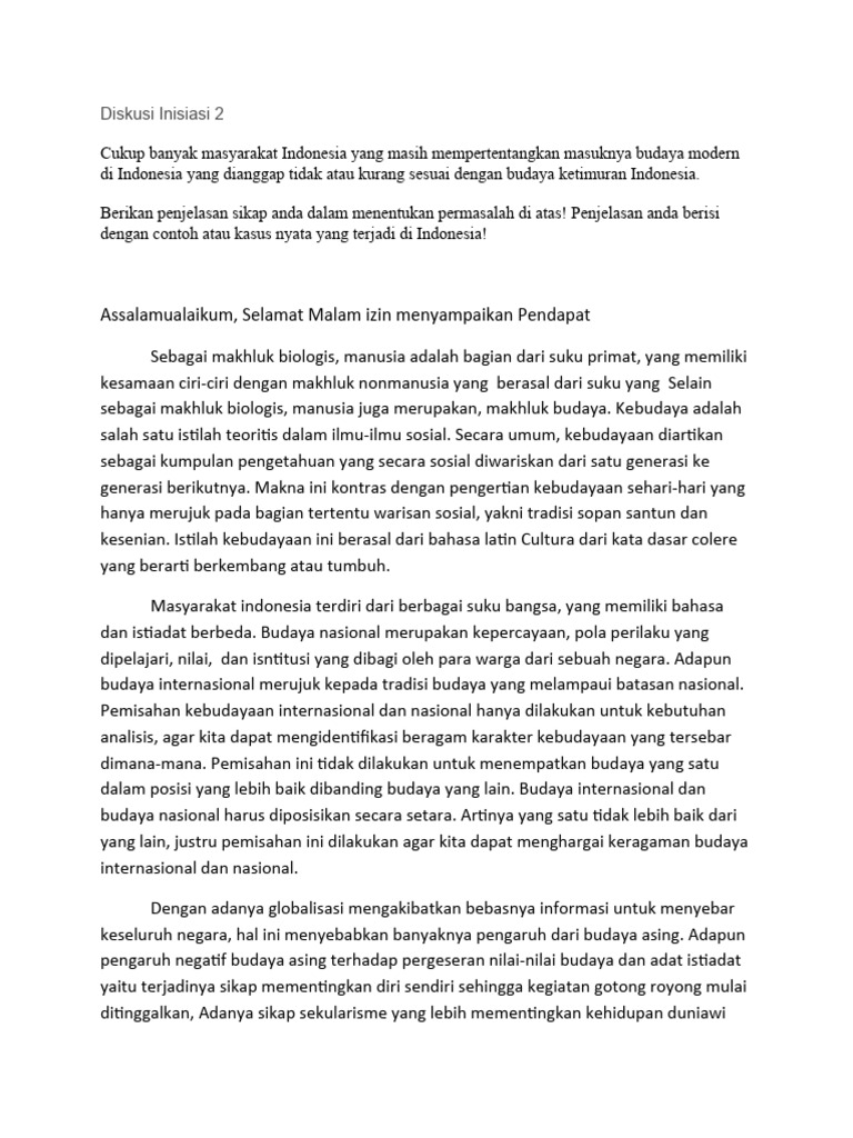 Ilmu Sosial Budaya Dasar Sesi 2 | PDF