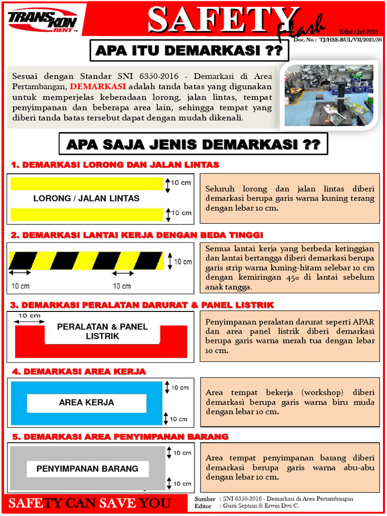 SAFETY Apa Itu Demarkasi | PDF