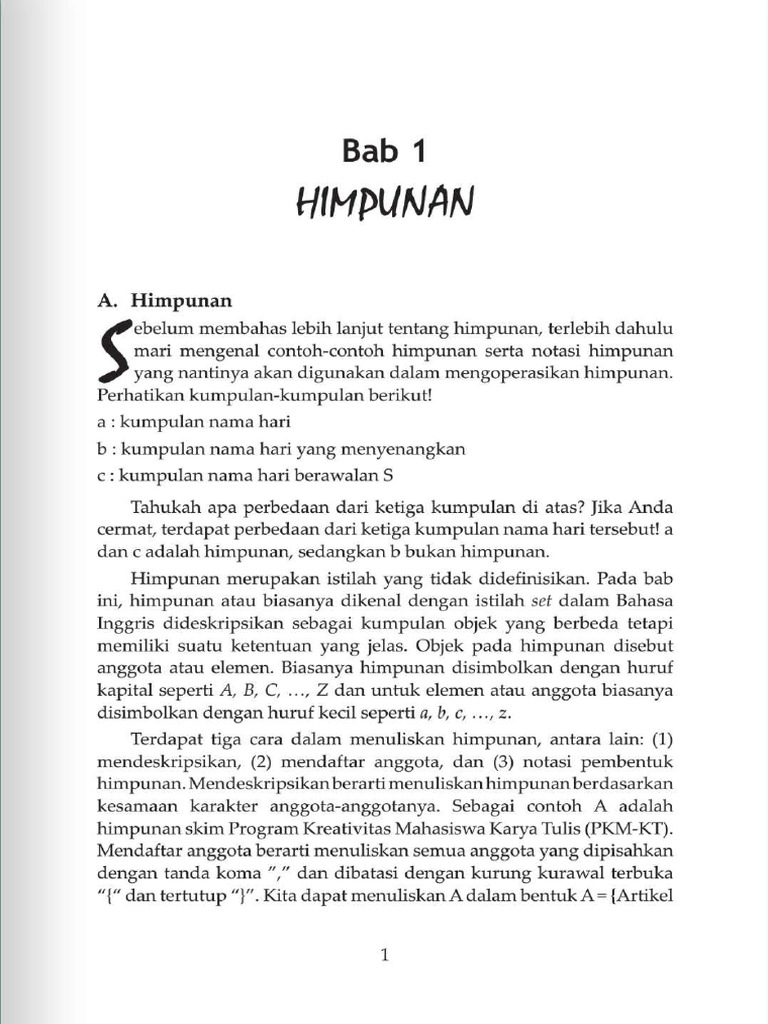 Bab 1 | PDF