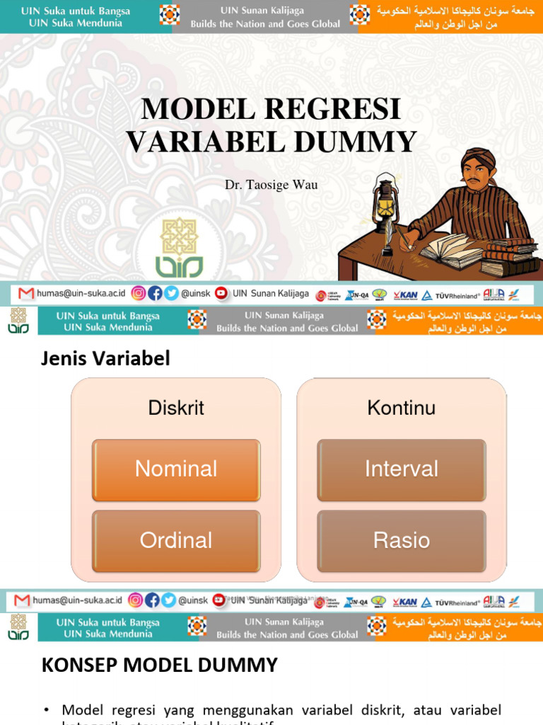 Model Regresi Variabel Dummy | PDF