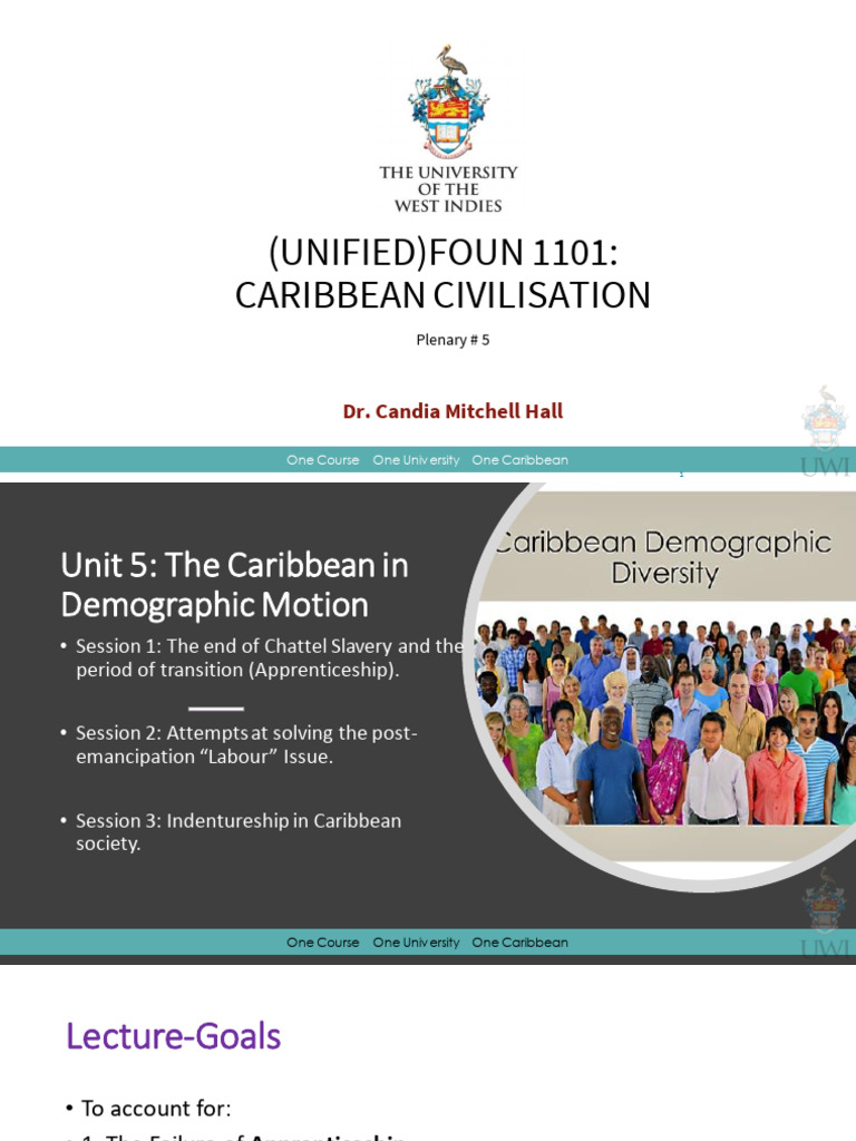 Slides - Unit 5 - The Caribbean in Motion | PDF