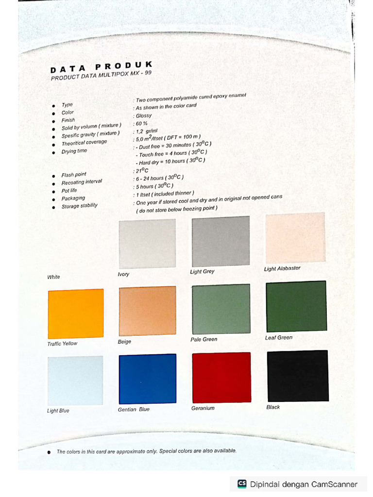 RCF Approval MULTI-POX 3 | PDF