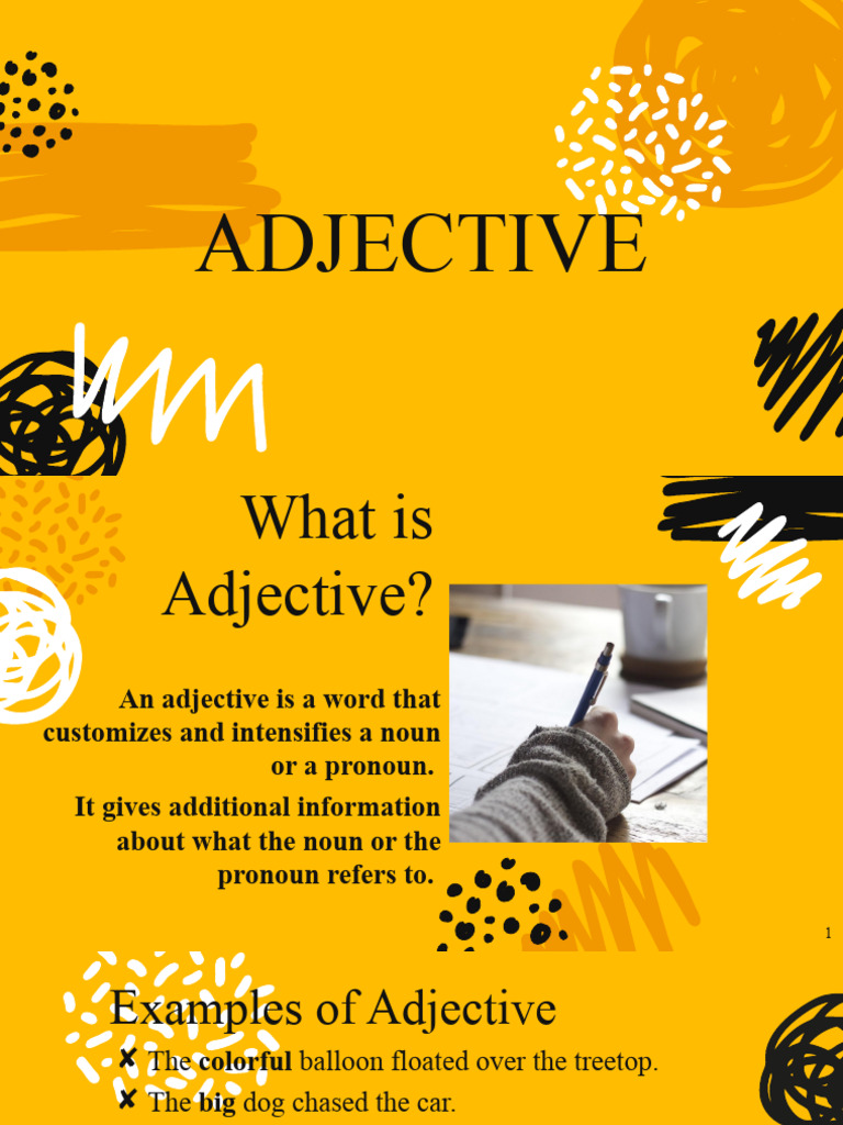 ADJECTIVE New | PDF | Adjective | Noun