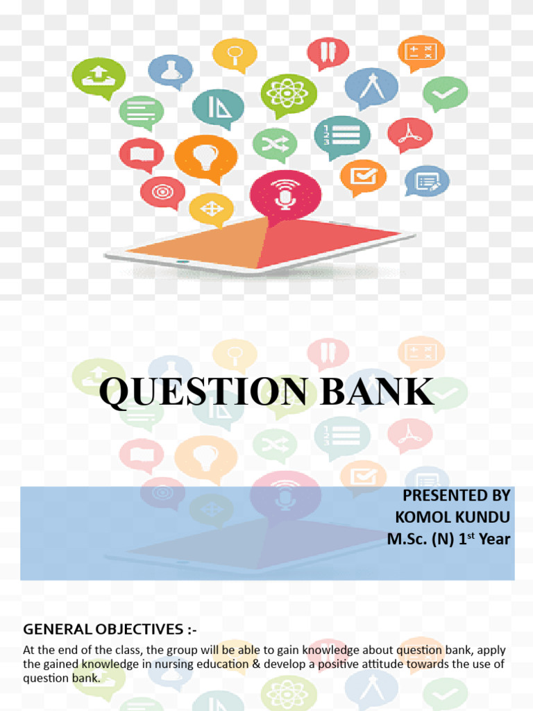 Understanding Question Banks in Nursing | PDF | Evaluation | Learning