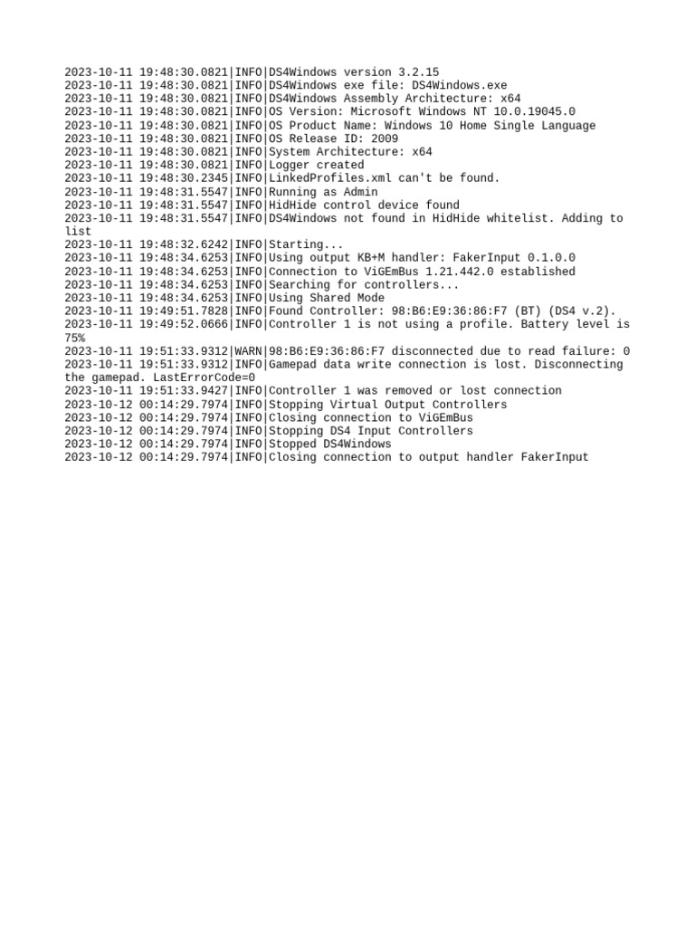DS4Windows 3.2.15 Setup Guide | PDF | Computers