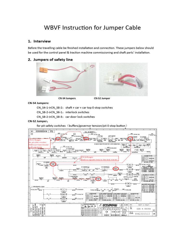 Jumper Cable Installation Guide | PDF