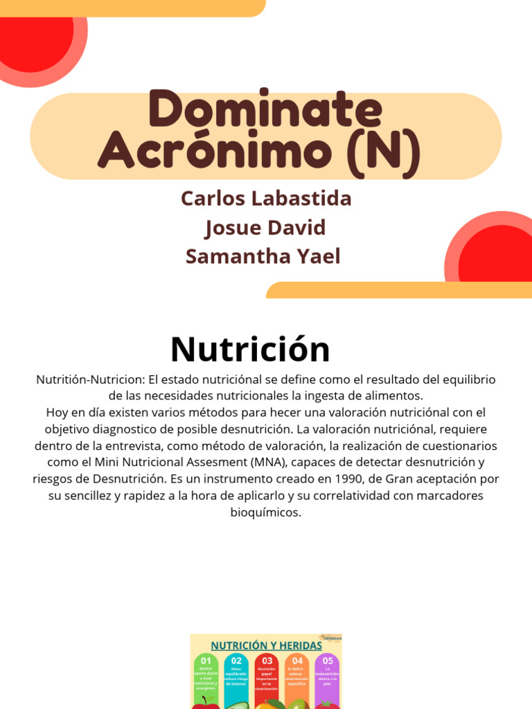 Dominate Acrónimo (N) | PDF