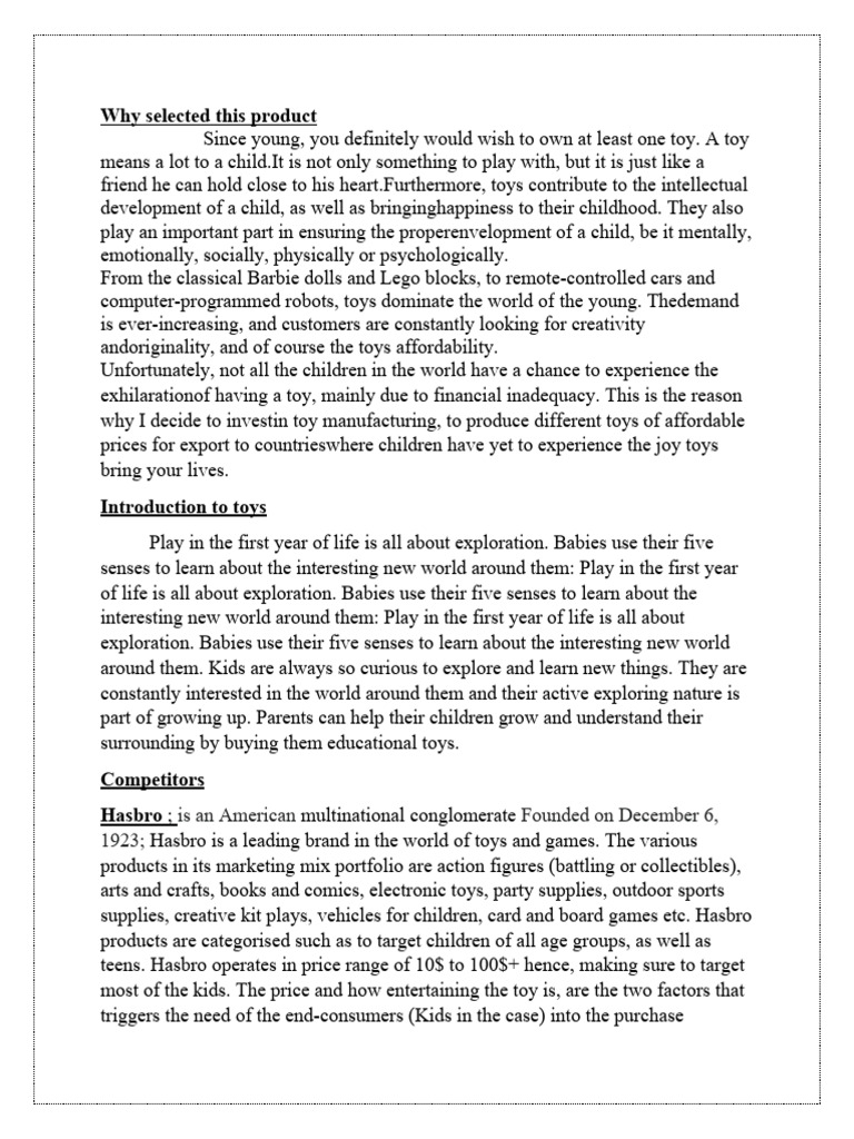 Why Selected This Product | PDF