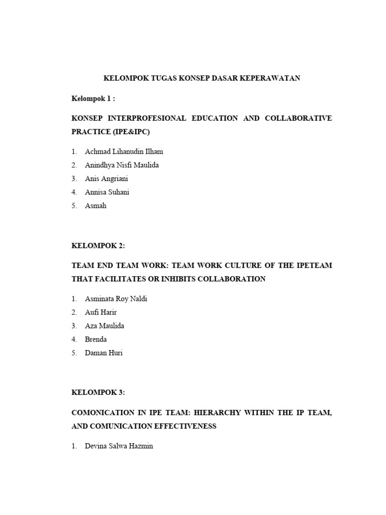 Kelompok KDK-2 | PDF