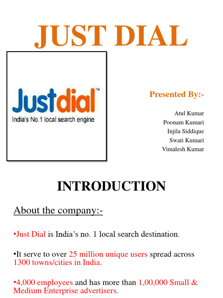 Just Dial | PDF