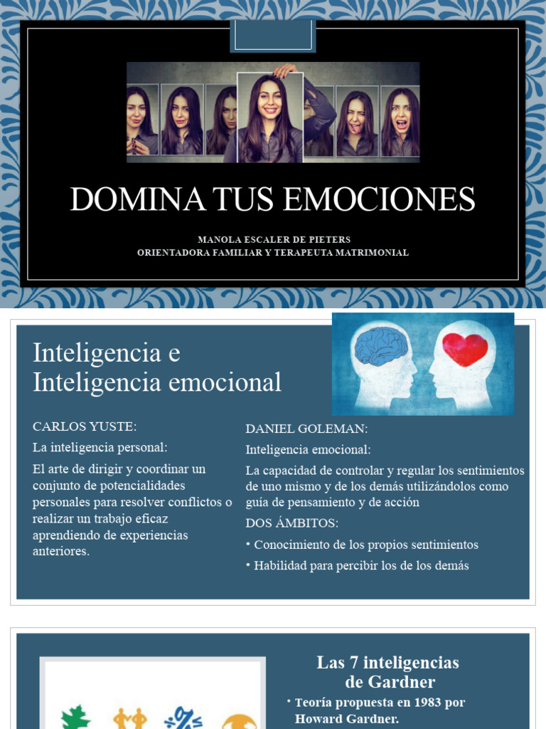 Domina Tus Emociones | PDF | Relaciones personales, crianza y desarrollo personal